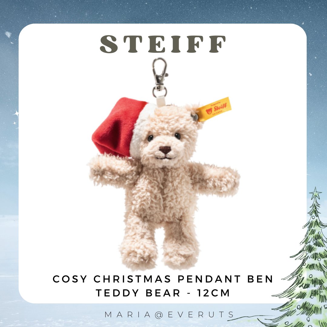Steiff - Cosy Christmas pendant Ben Teddy Bear - 1... | Everuts
